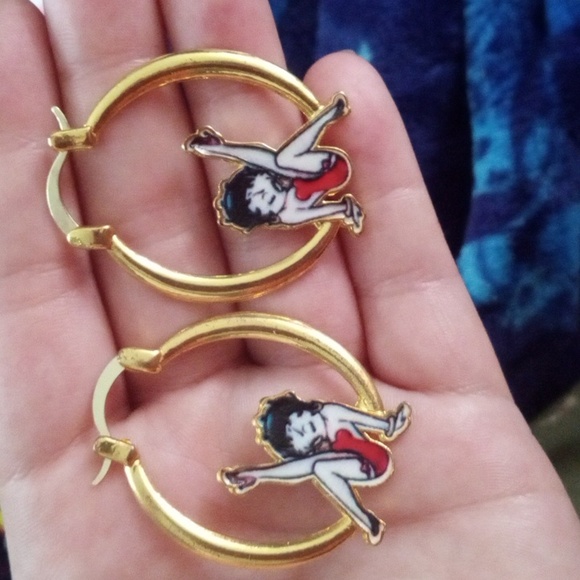 Jewelry | Betty Boop New Betty Boop Lightweight Fashion Earrings | Poshmark